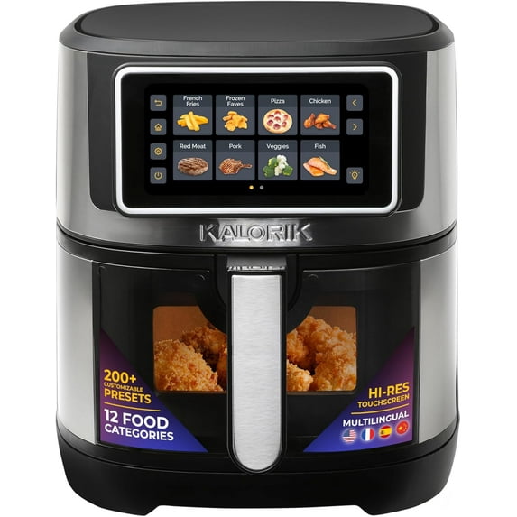 Air Fryer VIVID TOUCH Series 5 Quart Capacity with High - Resolution ...