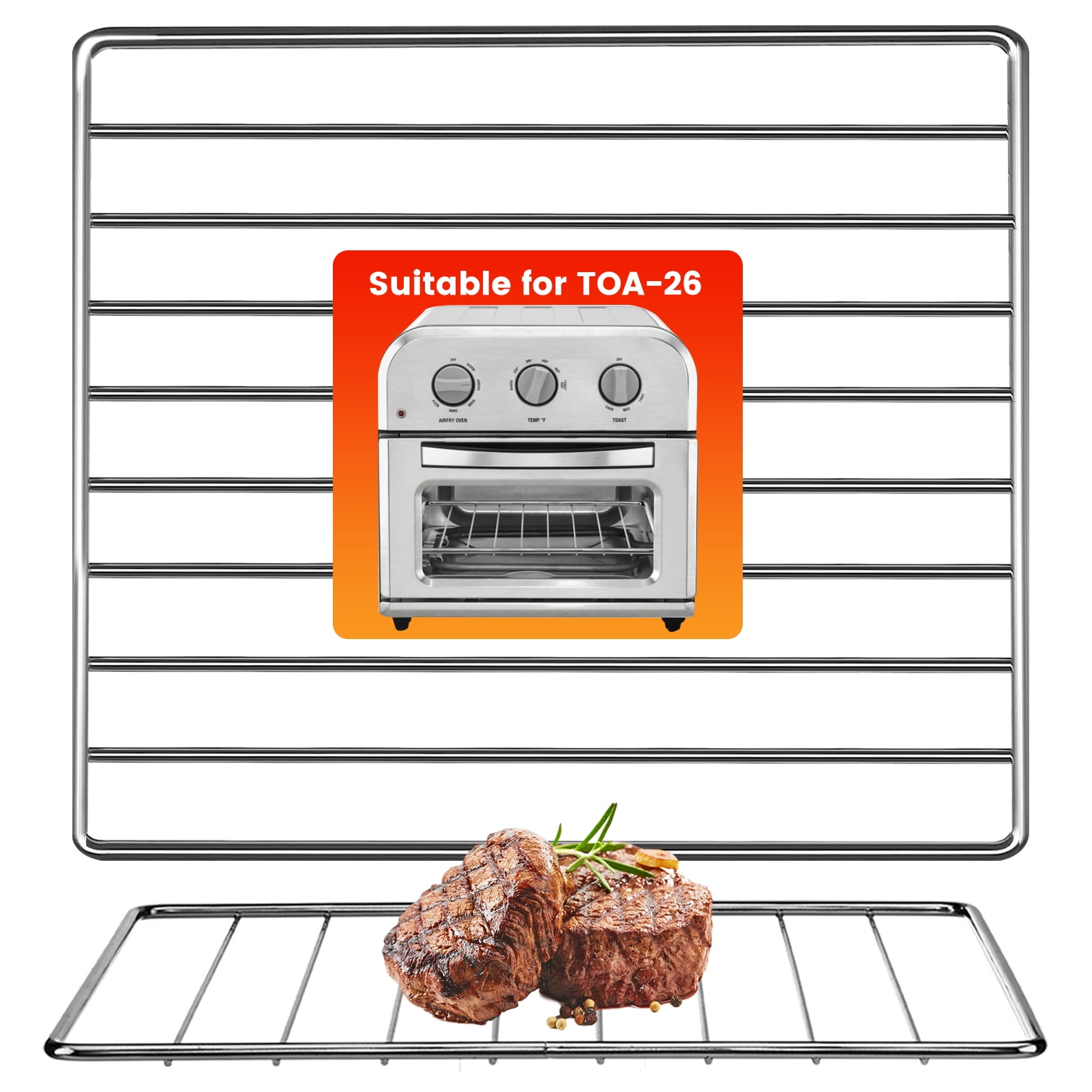 Air Fryer Wire Rack for Cuisinart TOA-29 28 AFR-25 Air Fryer Convection ...