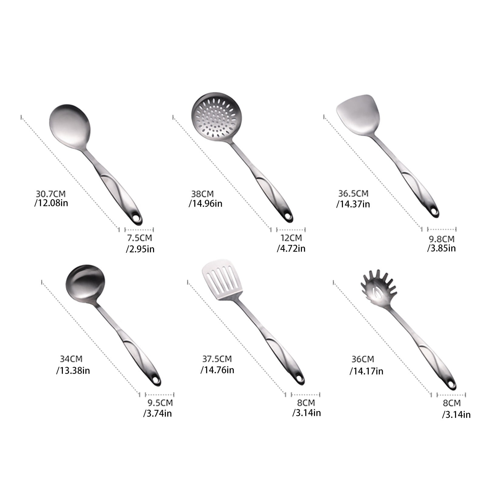 Air Fryers On Sale And Clearance Kitchen Utensils Set 6Pieces Stainless ...