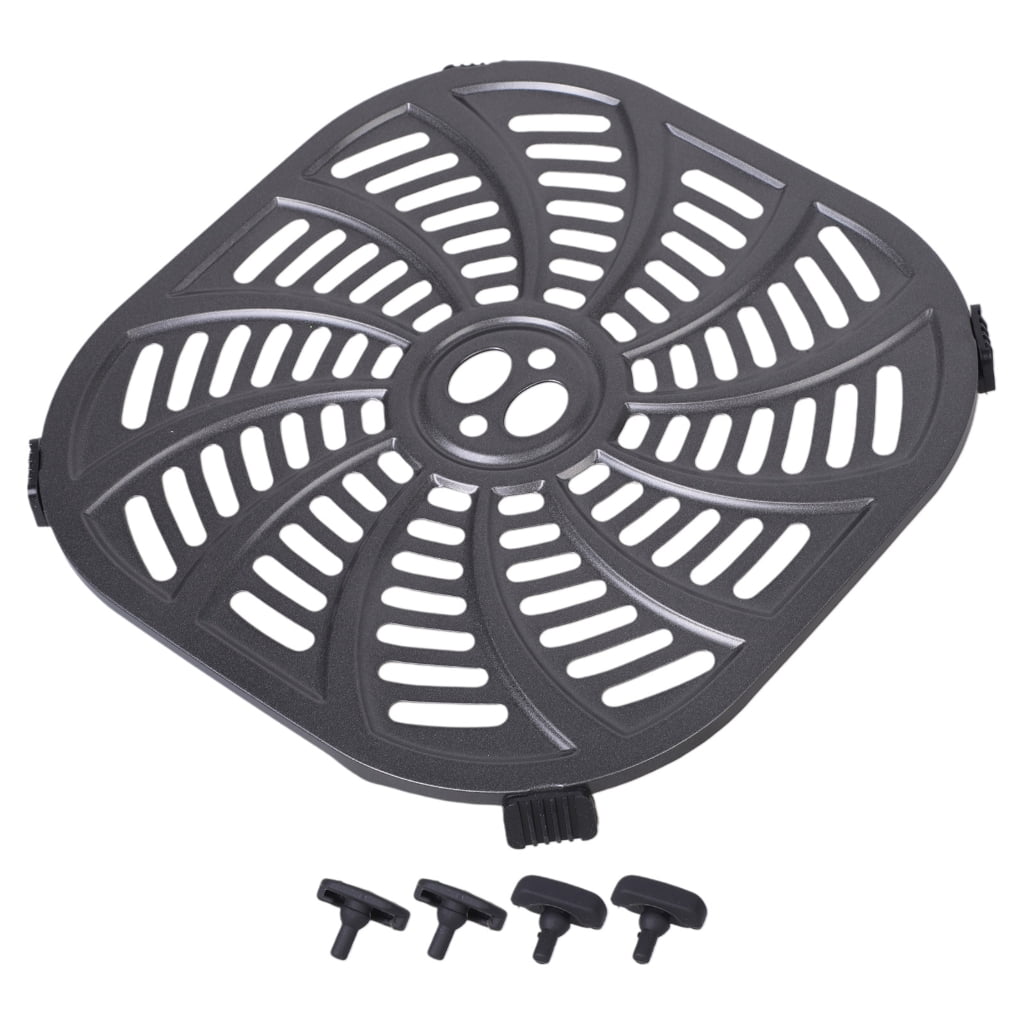 Air Fryers Pad Air Fryers Plate Square Air Fryers Tray Grilling Plate ...