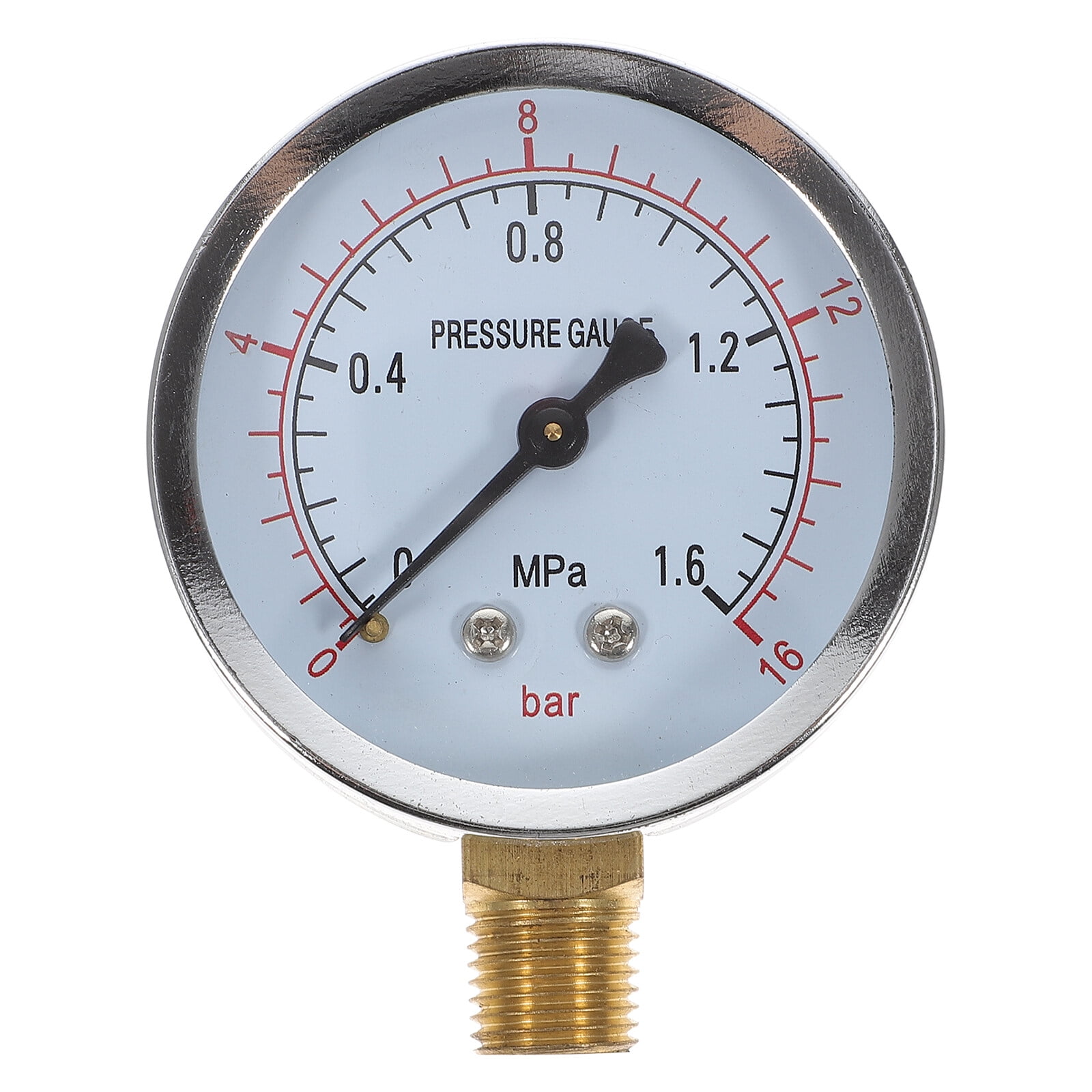 Air Gauge Pressure Tank Compressor Plumbing Testing Tool 180Psi ...