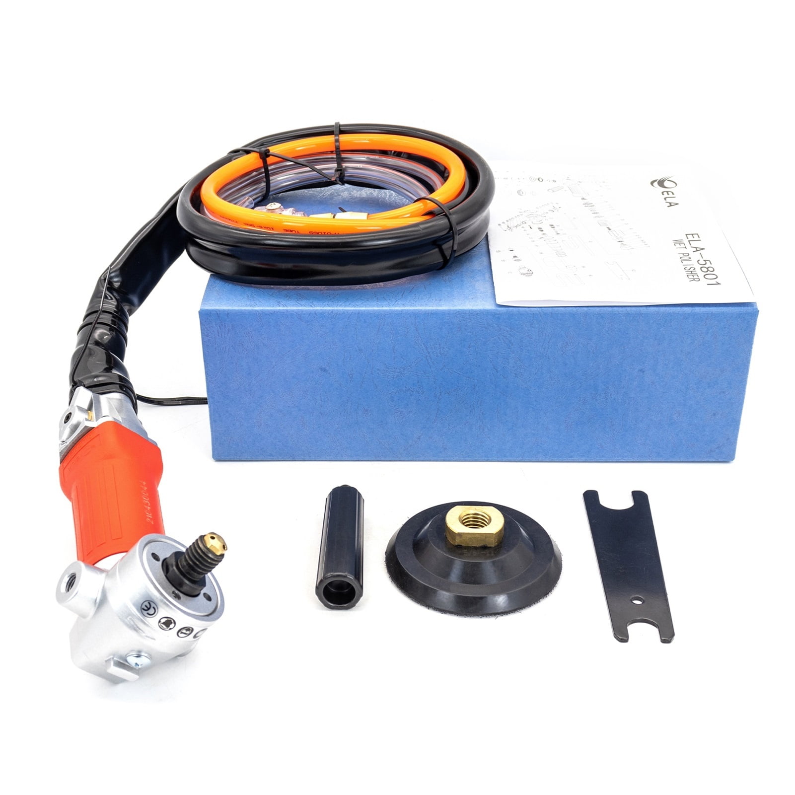 Air Grinder 4 Inch Air Wet Stone Polisher 5500 Rpm With Rear Exhaust ...