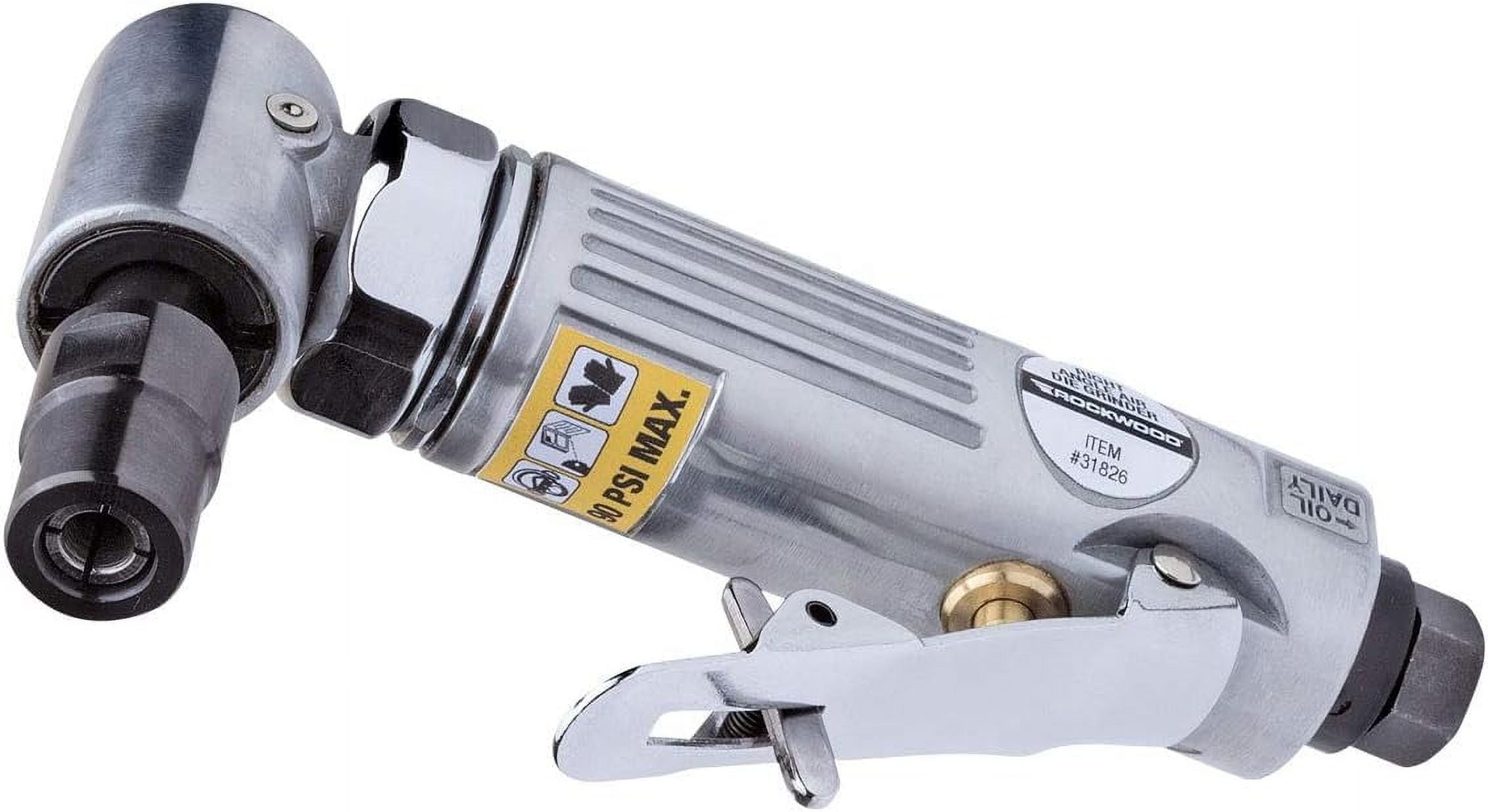 Air Grinder Kit Pneumatic Compact Right Angle Head Mill Engraving Tool ...