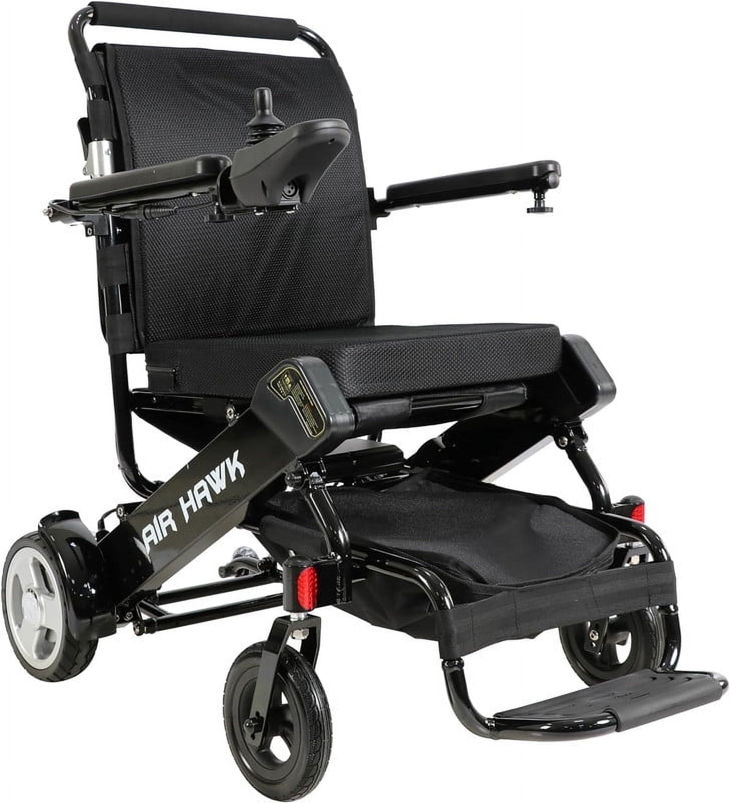 Air Hawk Foldable Lightweight Power Wheelchair (Black) - Walmart.com