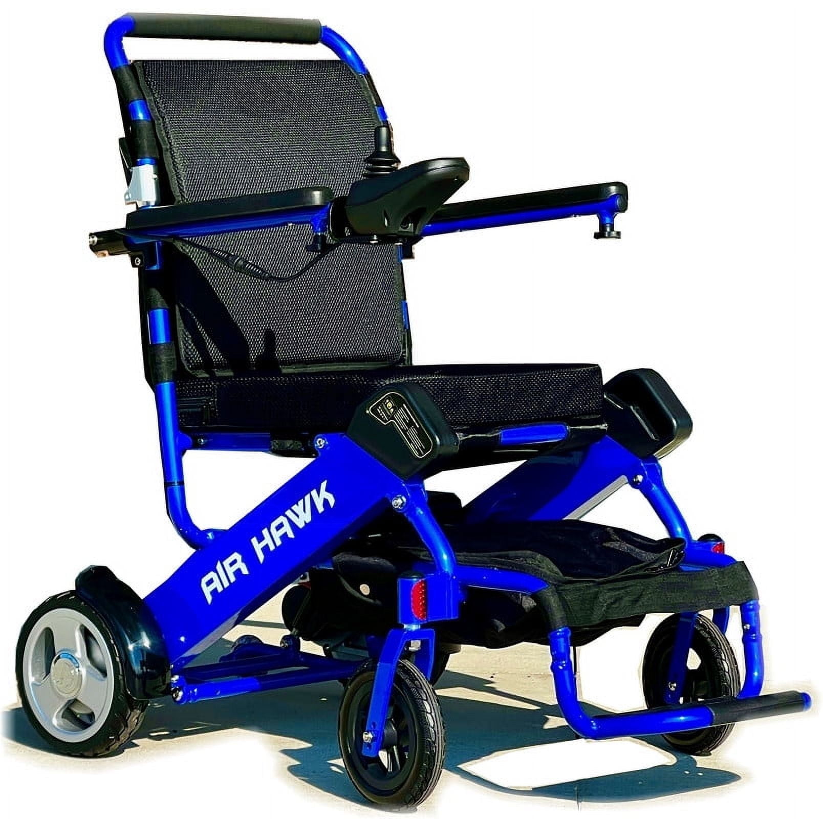 Air Hawk Foldable Lightweight Power Wheelchair (Blue) - Walmart.com