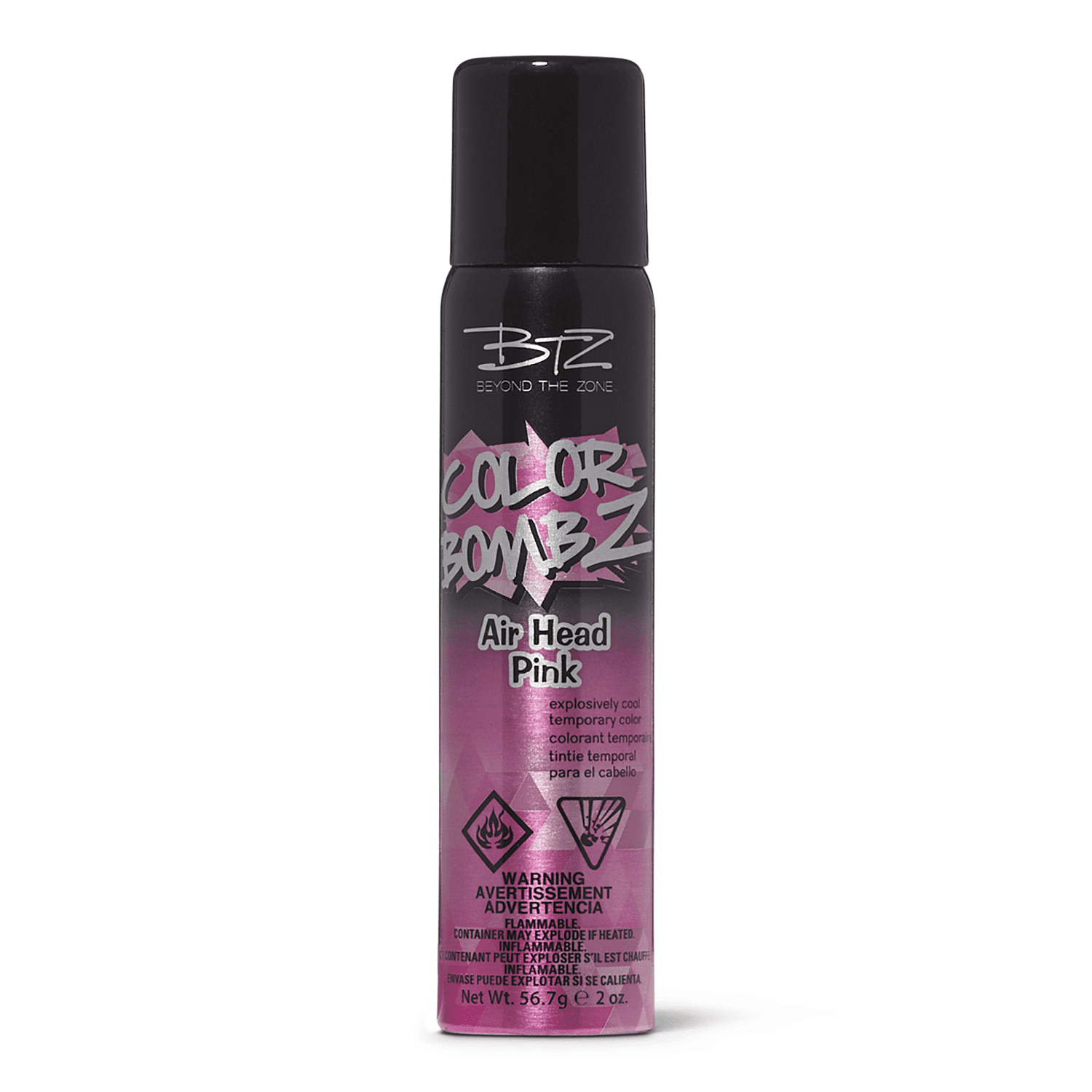 Beyond The Zone Color Bombz Temporary Hair Color Spray, 2 OZ - Walmart.com