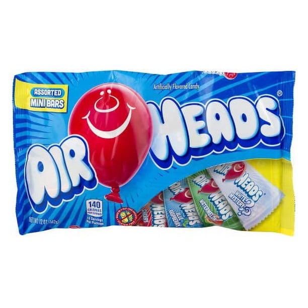 Air Heads Assorted Mini Bars (Pack of 10) - Walmart Business Supplies