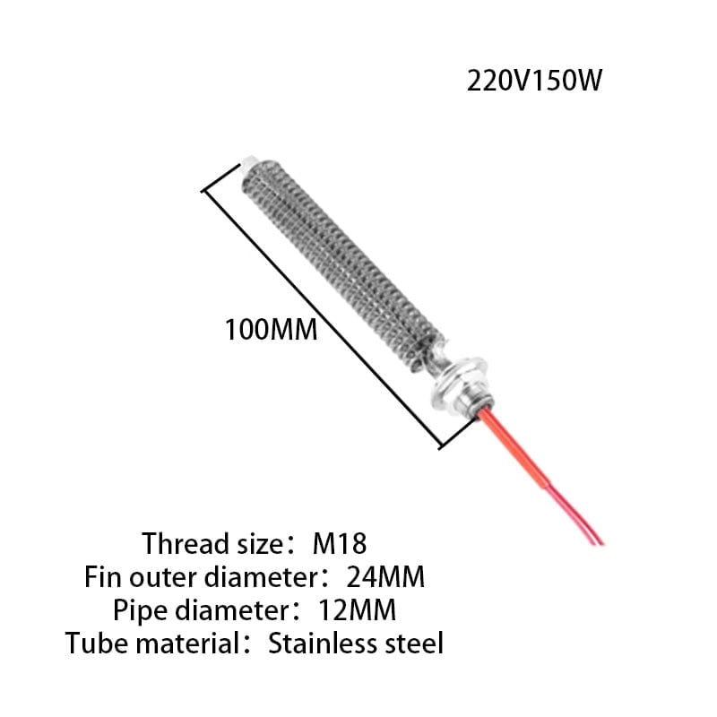 Air Heating Elements Used in the Load Bank 220V Finned Tube Heater Fin ...