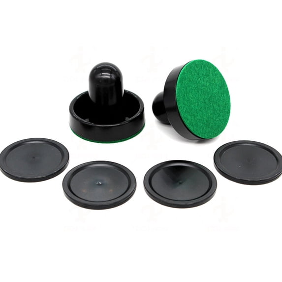 Air Hockey Pucks and Paddle Replacement Plastic Air Table Hockey Game ...