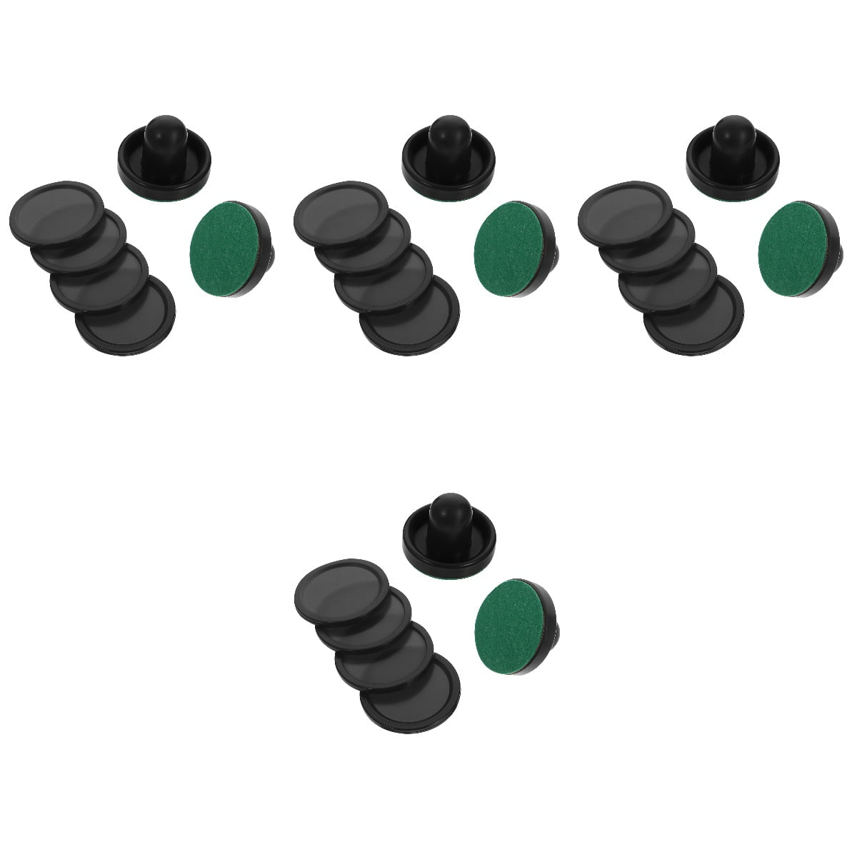 Air Hockey Pusher Ice Kit Paddles and Pushers Game Desktop Child Eco ...