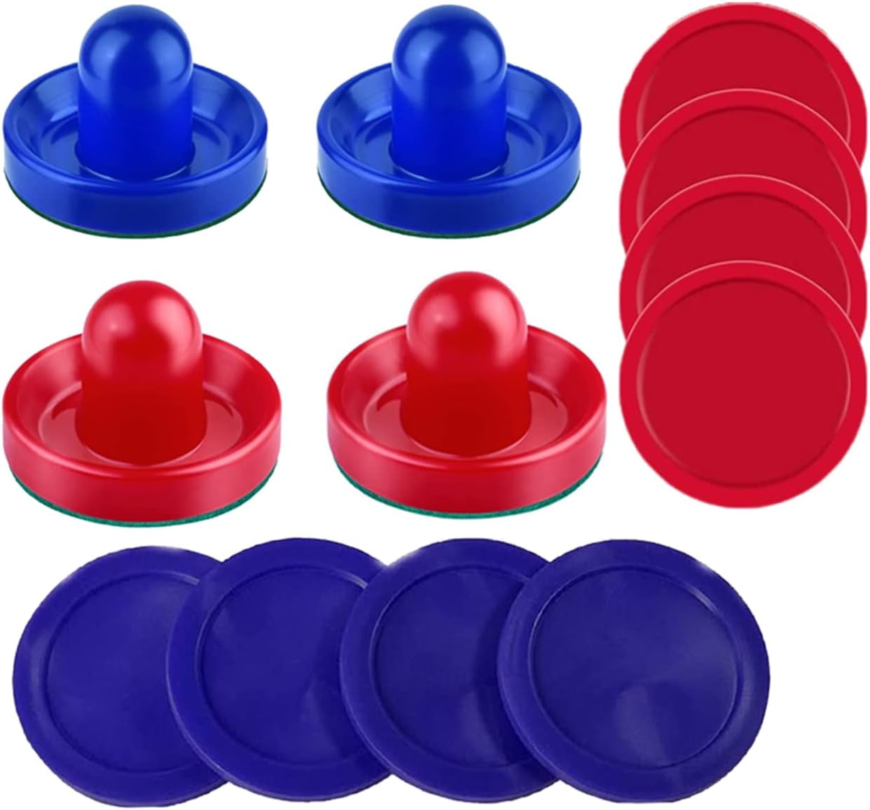 Lysliv, Air Hockey Paddles and Pucks, Set of 8, for Game Tables ...
