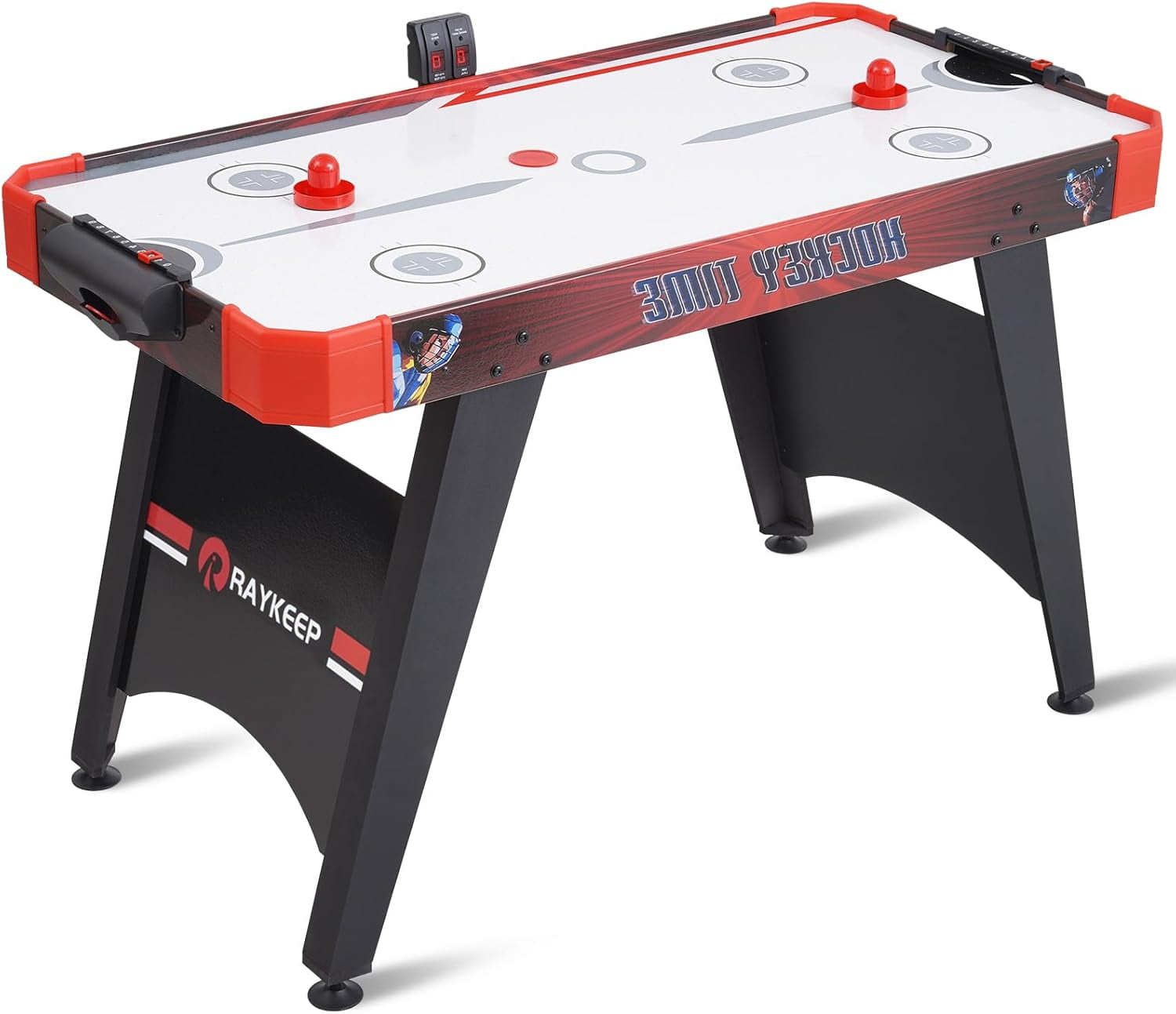 Air Hockey Table, Indoor Hockey Arcade Game Table with w/2 Pucks, 2 ...