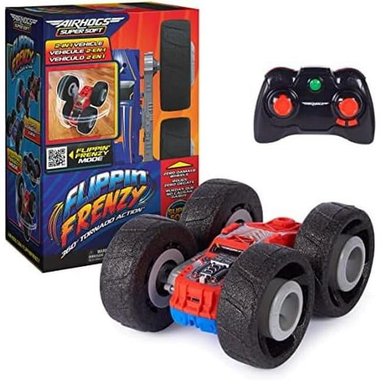 Air Hogs Super Soft Flippin Frenzy 360 Spinning Action 2-in-1 Stunt ...
