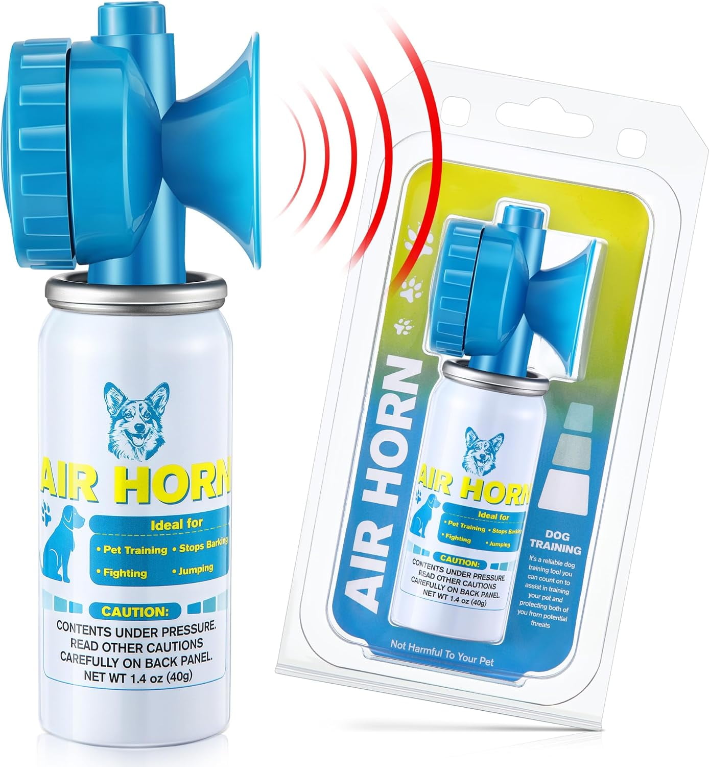Air Horn, 1.4 oz 120 dB Loud Air Horns for Safety, for Coyotes and ...