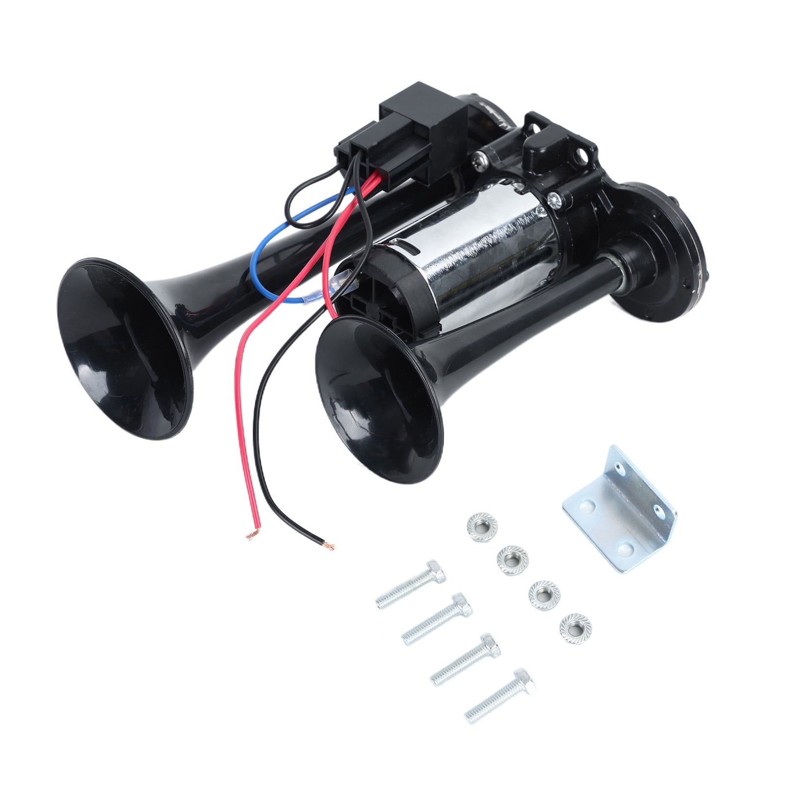 Air Horn Dual Trumpets with Compressor Simple Installation Universal ...