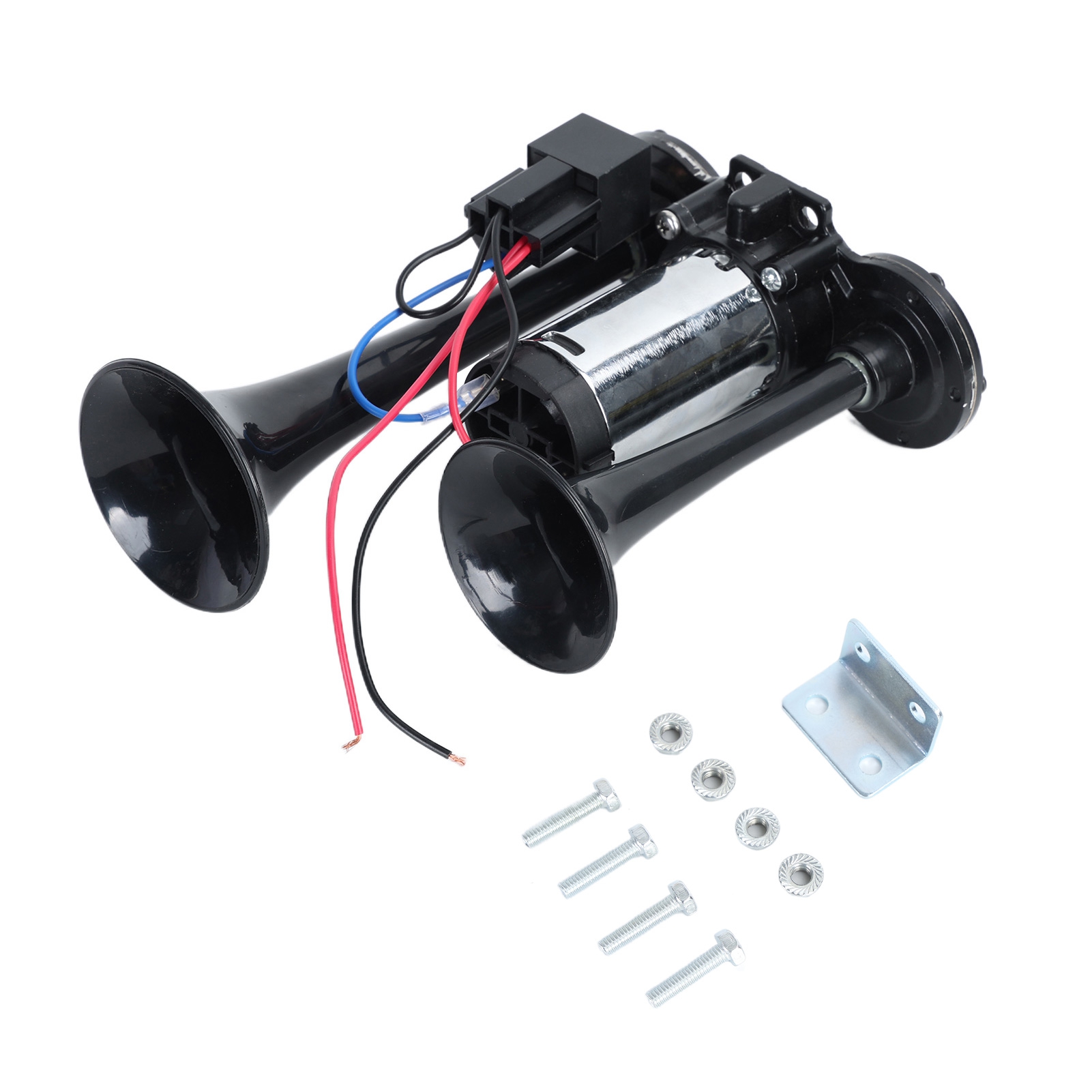 Air Horn Dual Trumpets with Compressor Simple Installation Universal ...