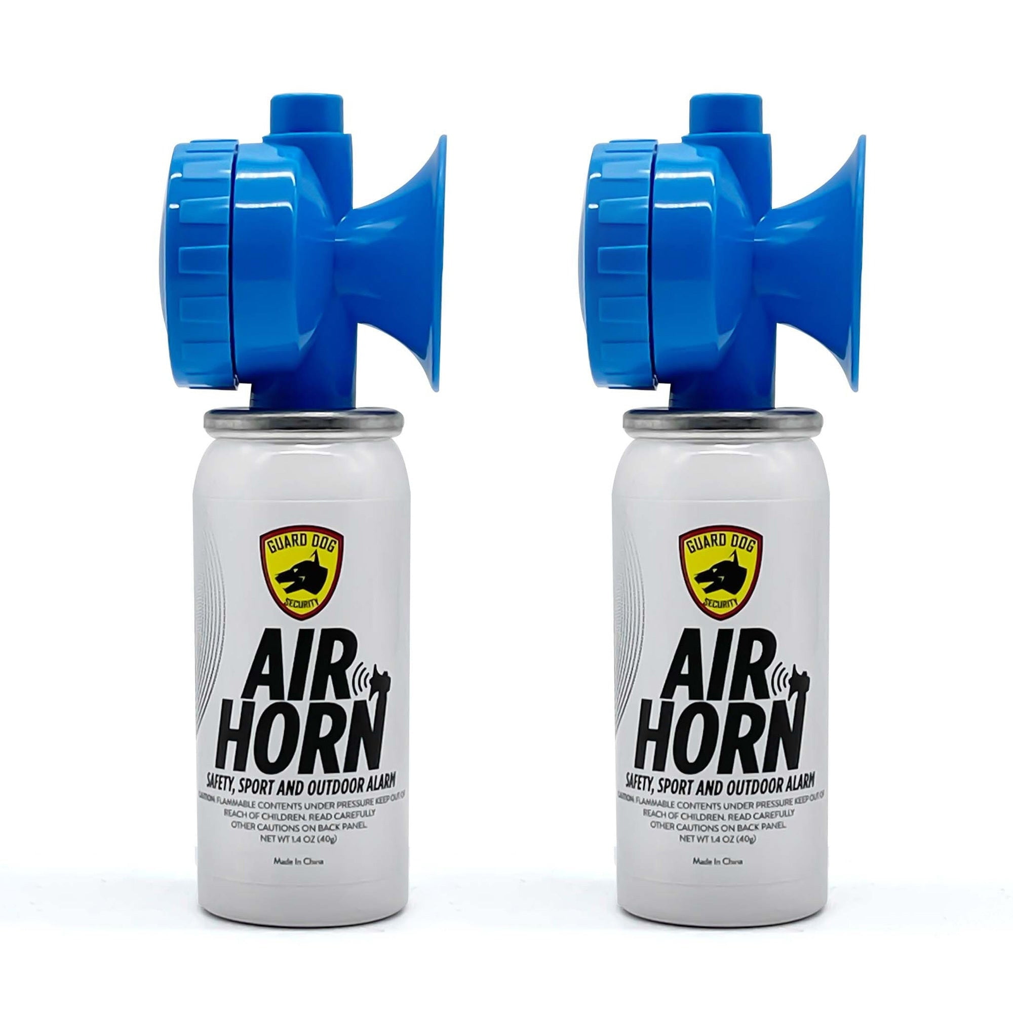 Air Horn Portable Noise Maker, 120 dB, 1 Mile Range, 2 Pack, 1.4 oz ...