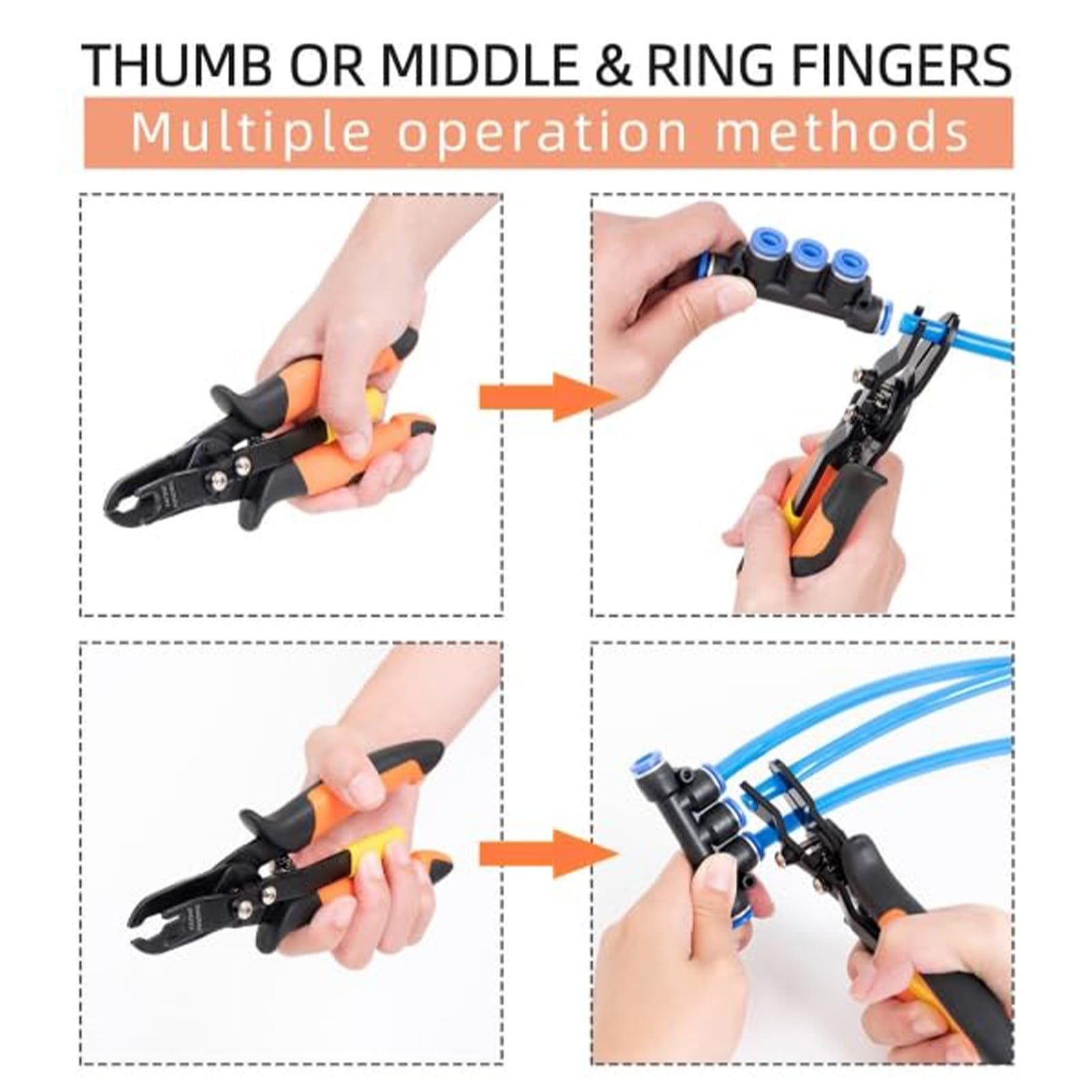 Air Hose Connector Removal Tool, 1 Pc Push To Connect Disconnect Tong ...