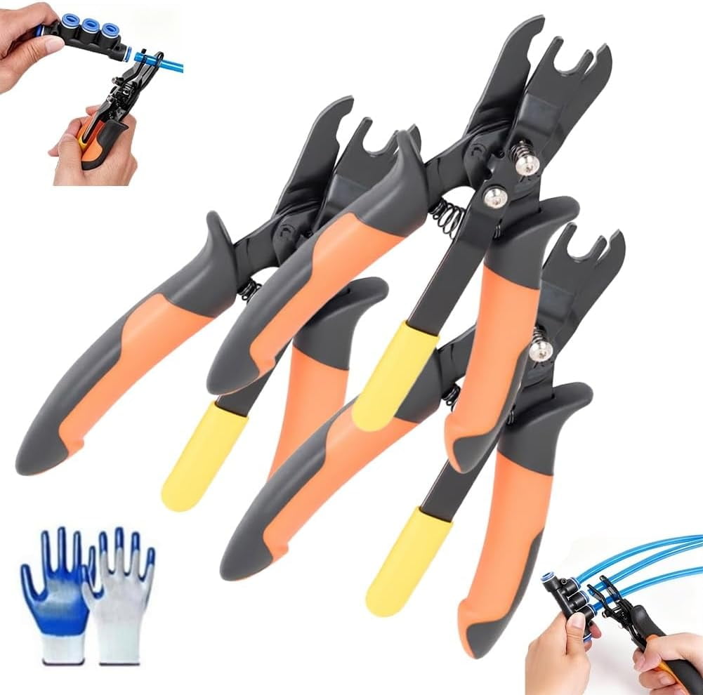 Air Hose Connector Removal Tool, Push To Connect Disconnect Tong Tool ...