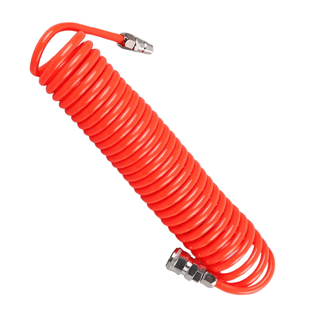 Air Hose Fittings Coiled Garden Recoil Compressor Tool Brass Mangueras ...