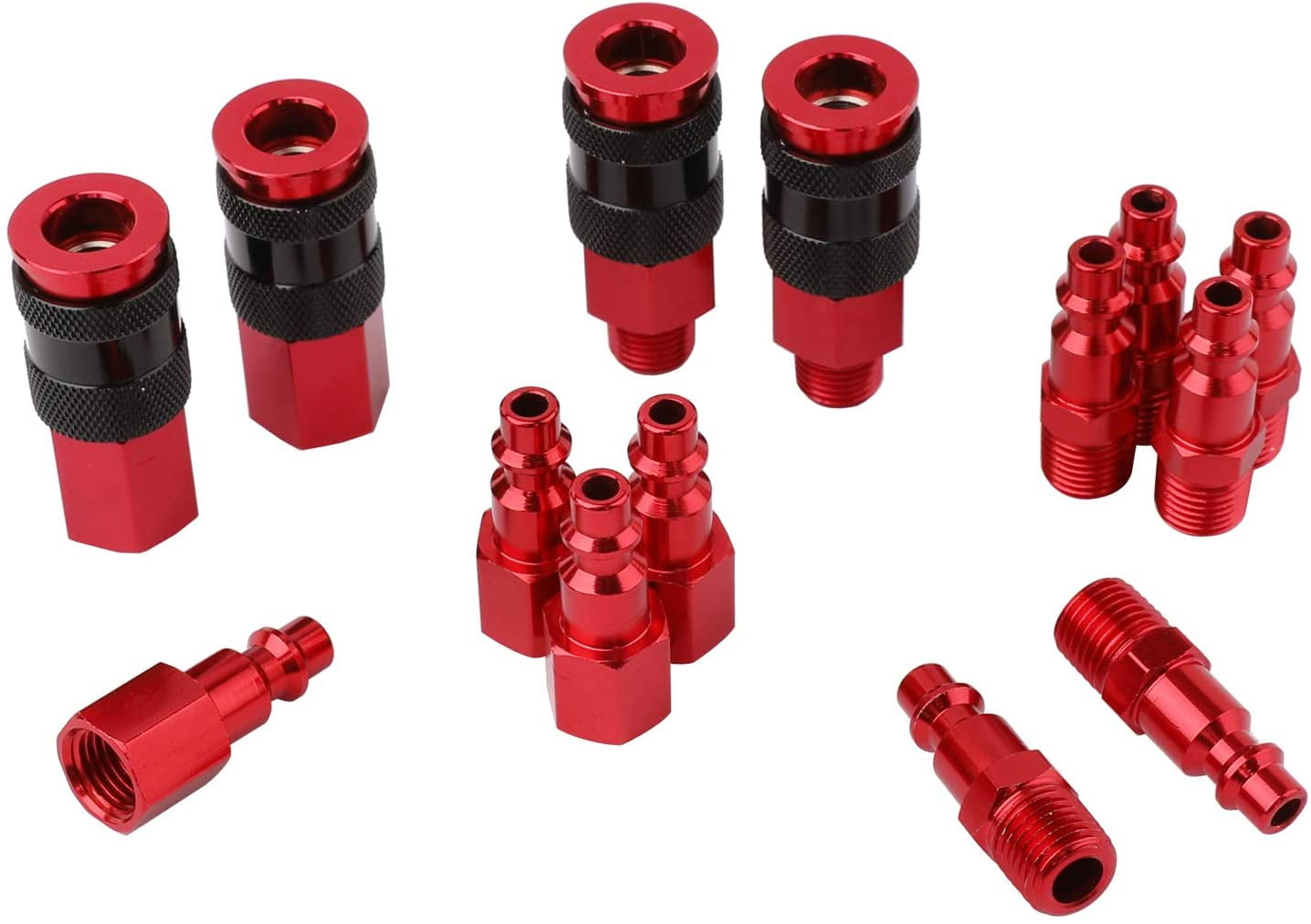 Air Hose Fittings - Universal Air Coupler and Industrial Type Air Plug ...