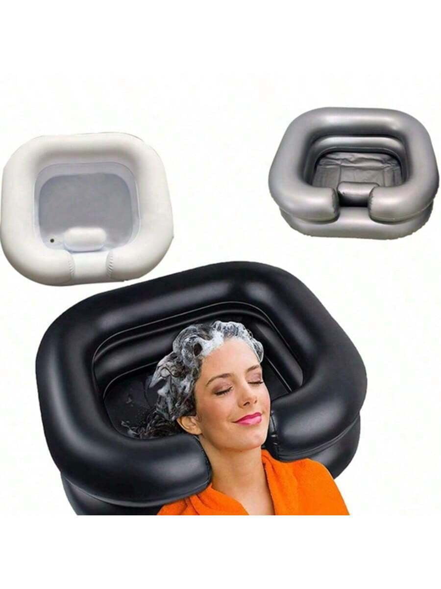 Air Inflatable Hair Washing Basin with 100cm Water Tube - for Bedridden ...