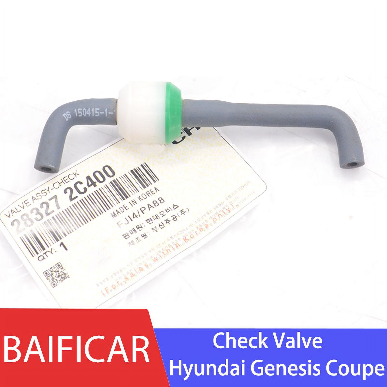 Air Inlet Check Valve, Hyundai Genesis Coupe, 28327-2C400 - Walmart.com
