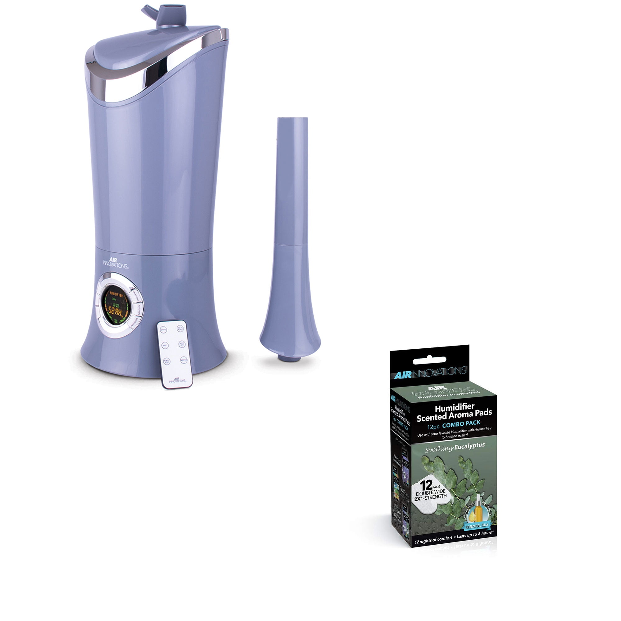 Air Innovations 1.7 Gal Cool Mist Humidifier w/ Aromatherapy Refill ...