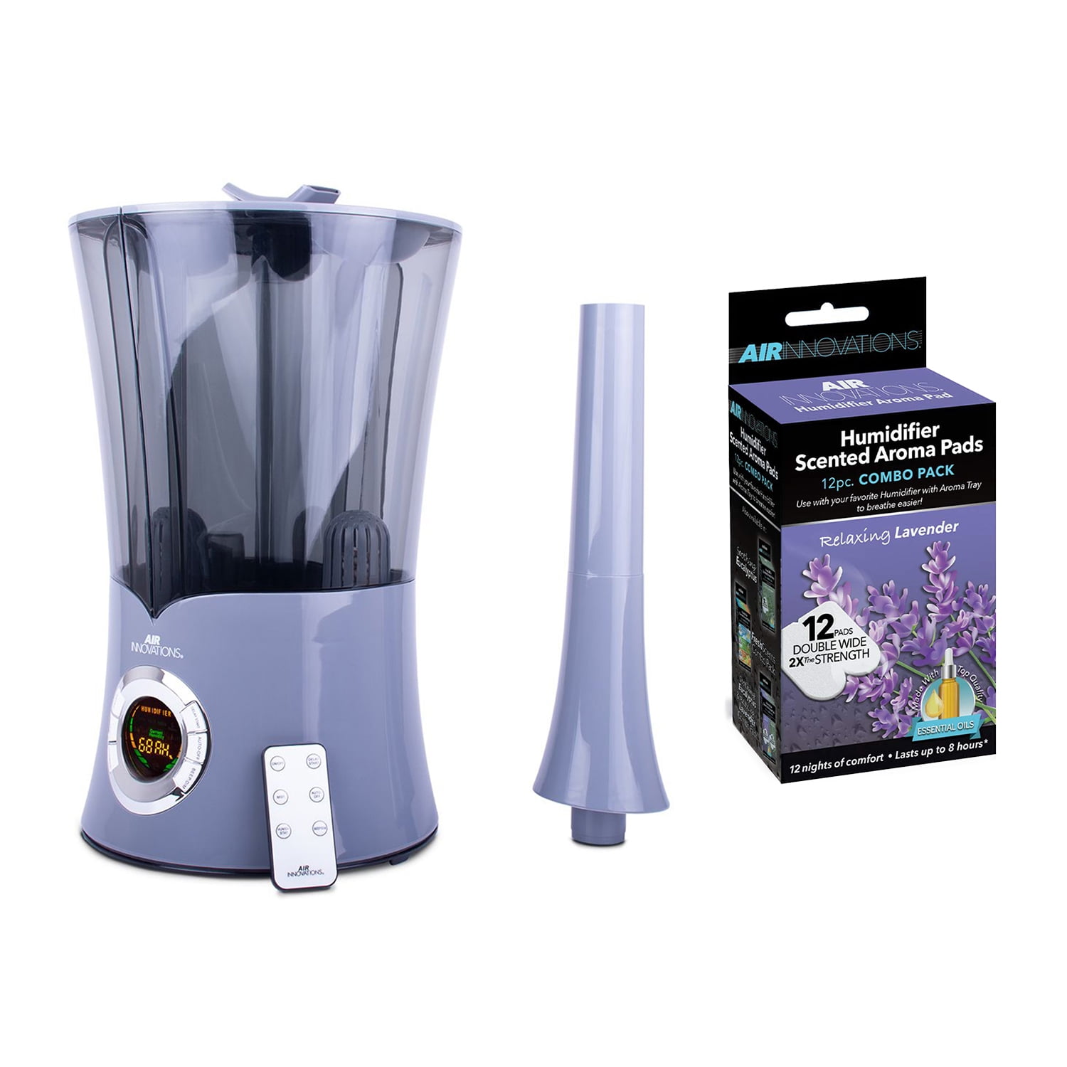 Air Innovations HUMID23 Ultrasonic Cool Mist Humidifier with Refills ...