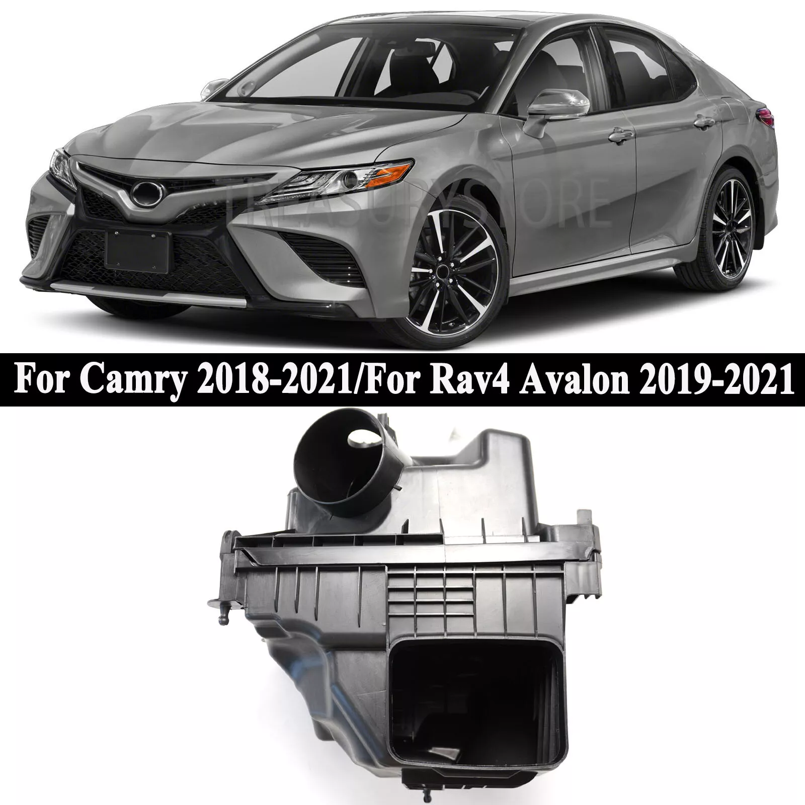 Air Intake Cleaner Box Housing For Toyota Camry Avalon Rav4 2018 2019 ...