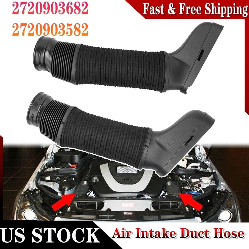 Air Intake Inlet Duct Hose Left & Right For W204 /W212 2720903682 ...