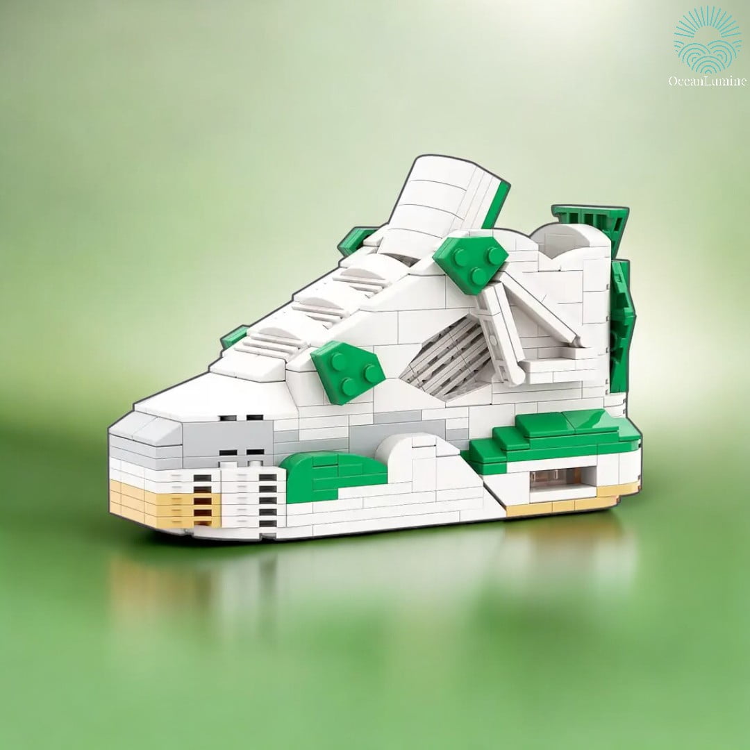 Air J.ordan 4 Sneaker Bricks 3D Print Building Blocks for Sneakerhead ...