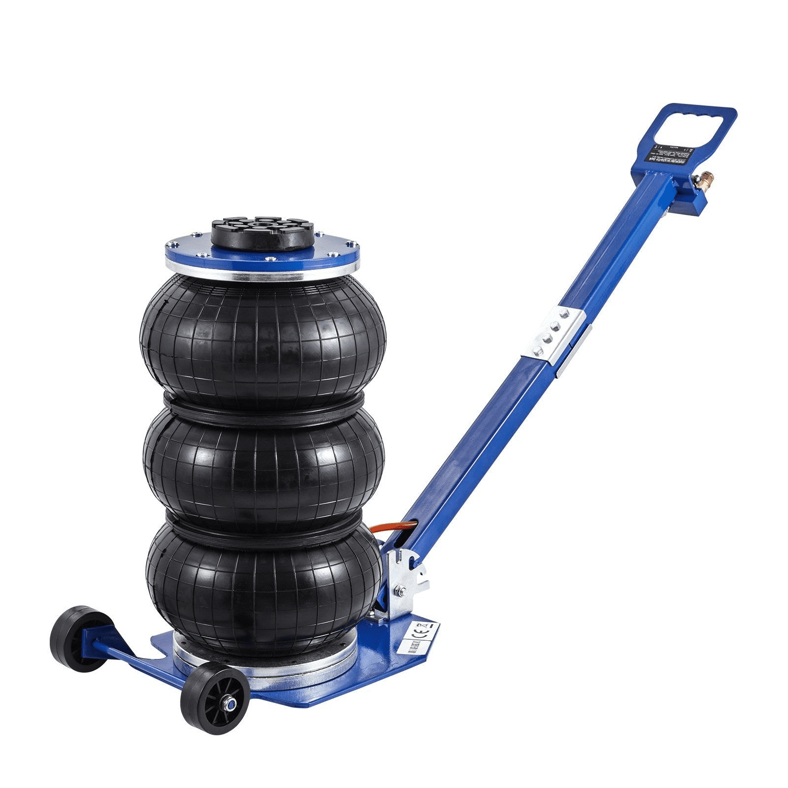 Air Jack 3 Ton, 6600 lbs Triple Bag Pneumatic Jack, 5.5-17.7" Lift ...