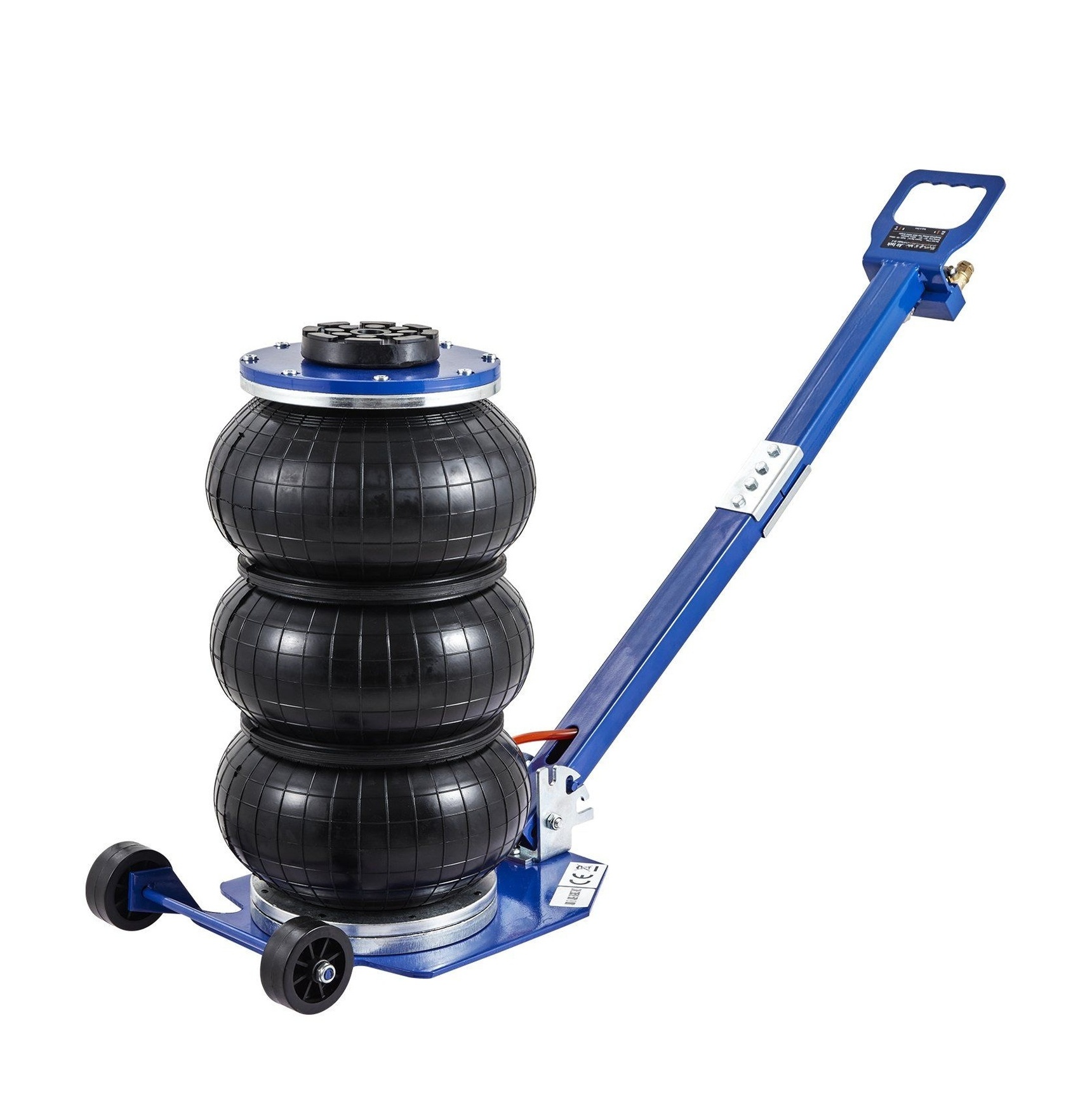Air Jack 3 Ton/6600lbs, Triple Bag Pneumatic Jack, 5.5-17.7" Lift, Fast ...