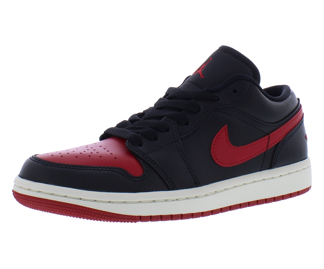 Air Jordan 1 Low Bred Sail Womens Style : Dc0774 - Walmart.com