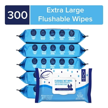 Outdoor Cleaning Wipes – 80 Count Plant-Based Cloths (15"x10"), Skin ...