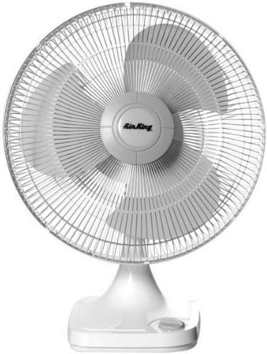 Air King 3151G 16-Inch Commercial Grade Oscillating Table Fan, White ...