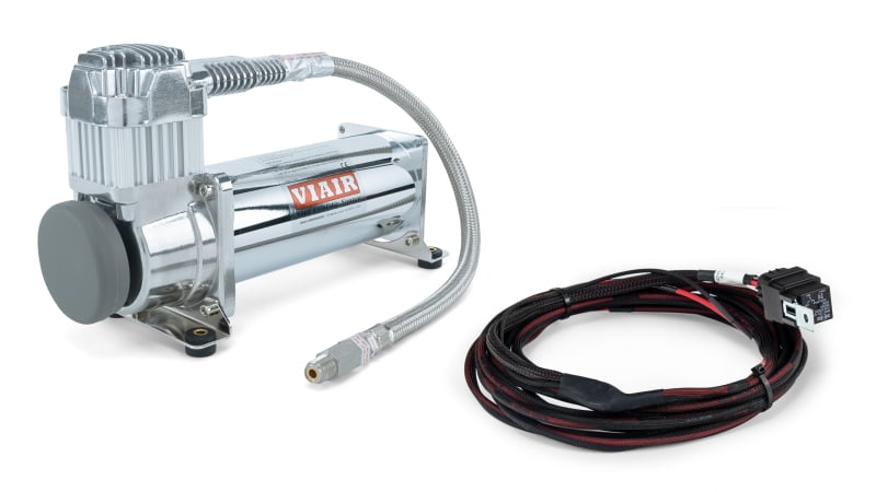 Air Lift 2nd Compressor Kit (Viair 444C Chrome Compressor & 2nd Comp ...