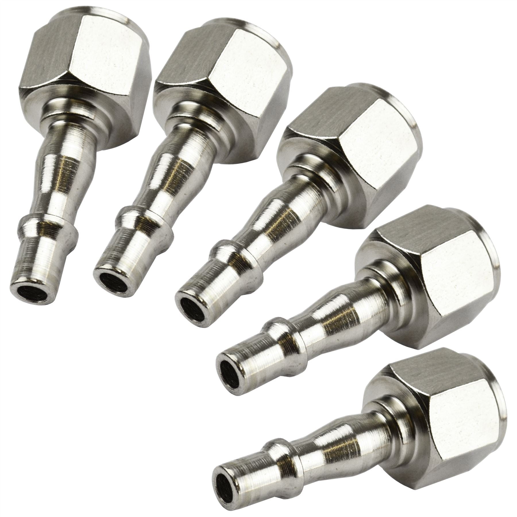 Air Line Hose Compressor Fitting Connector Quick Release 3/8 Female 5pk ...