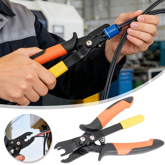 Air Line Pliers Push to Connect Fitting Disconnect Tool for 3/8" 1/2 ...