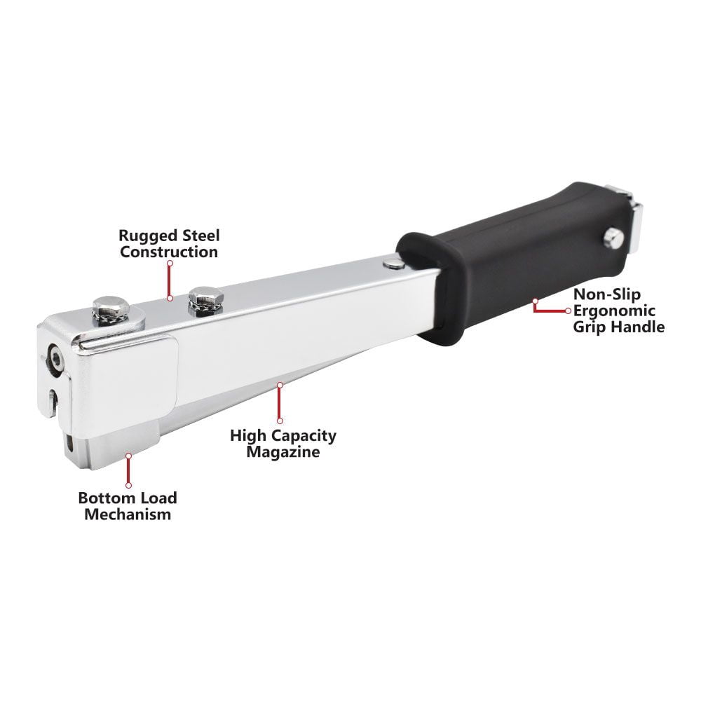 Air Locker A19 Professional Hammer Tacker - Rapid 19 Style - Uses Fine ...