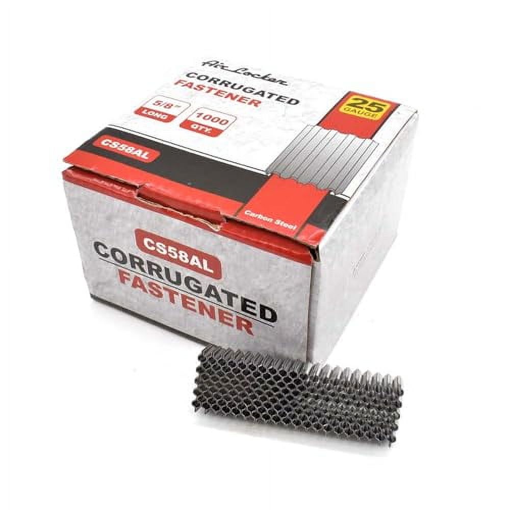 Air Locker CS58AL Corrugated W Fastener Staples 5/8 Inch Long, 1000 ...