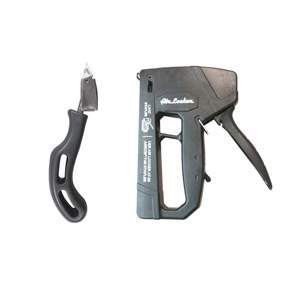 Air Locker M641A Manual Hand Staple Gun with Heavy-Duty Staple Remover ...