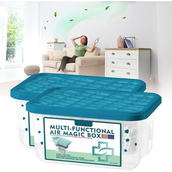 Air Magic Box, Indoor Air Purification Dust Removal Magic Box, Long ...