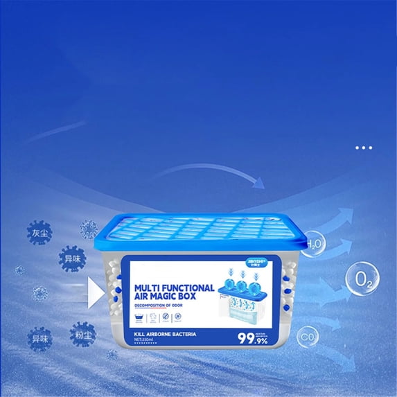 Air Magic Box, Indoor Air Purification Dust Removal Magic Box, Long ...
