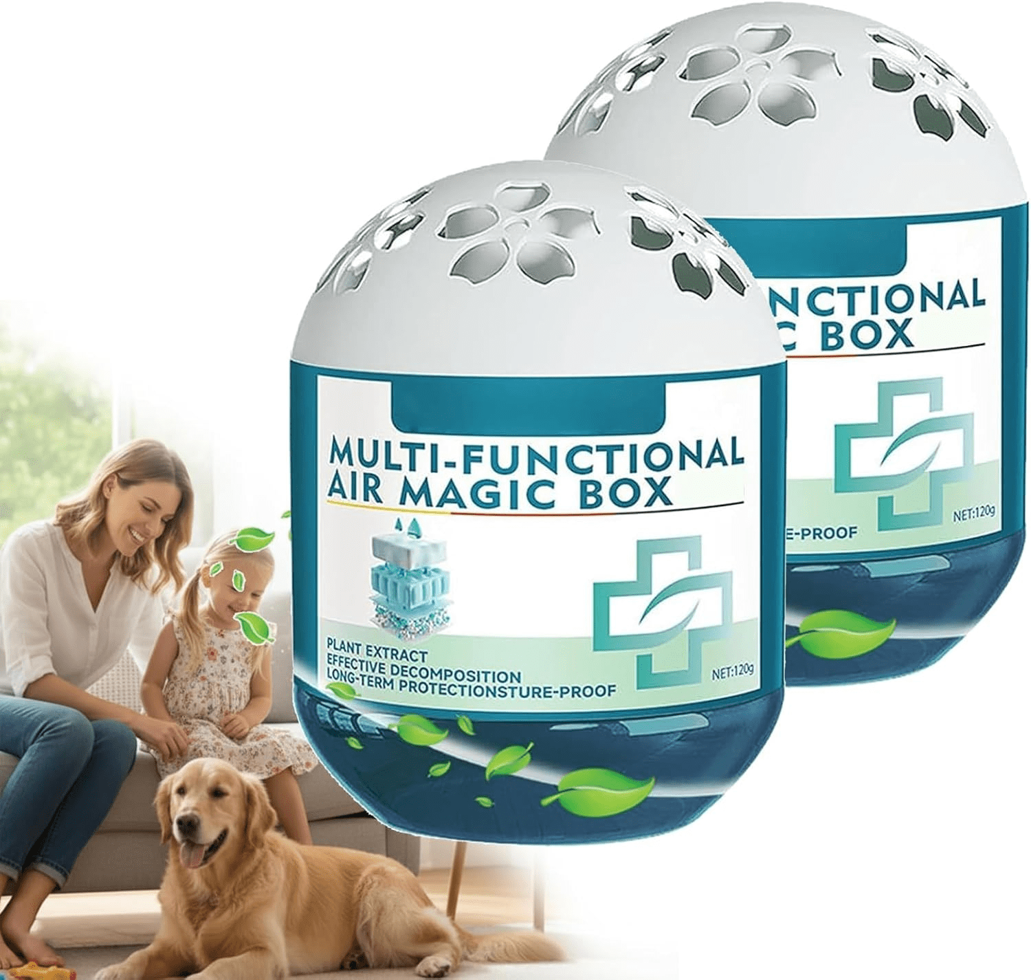 Air Magic Box, Indoor Air Purification Dust Removal Magic Box, Long ...
