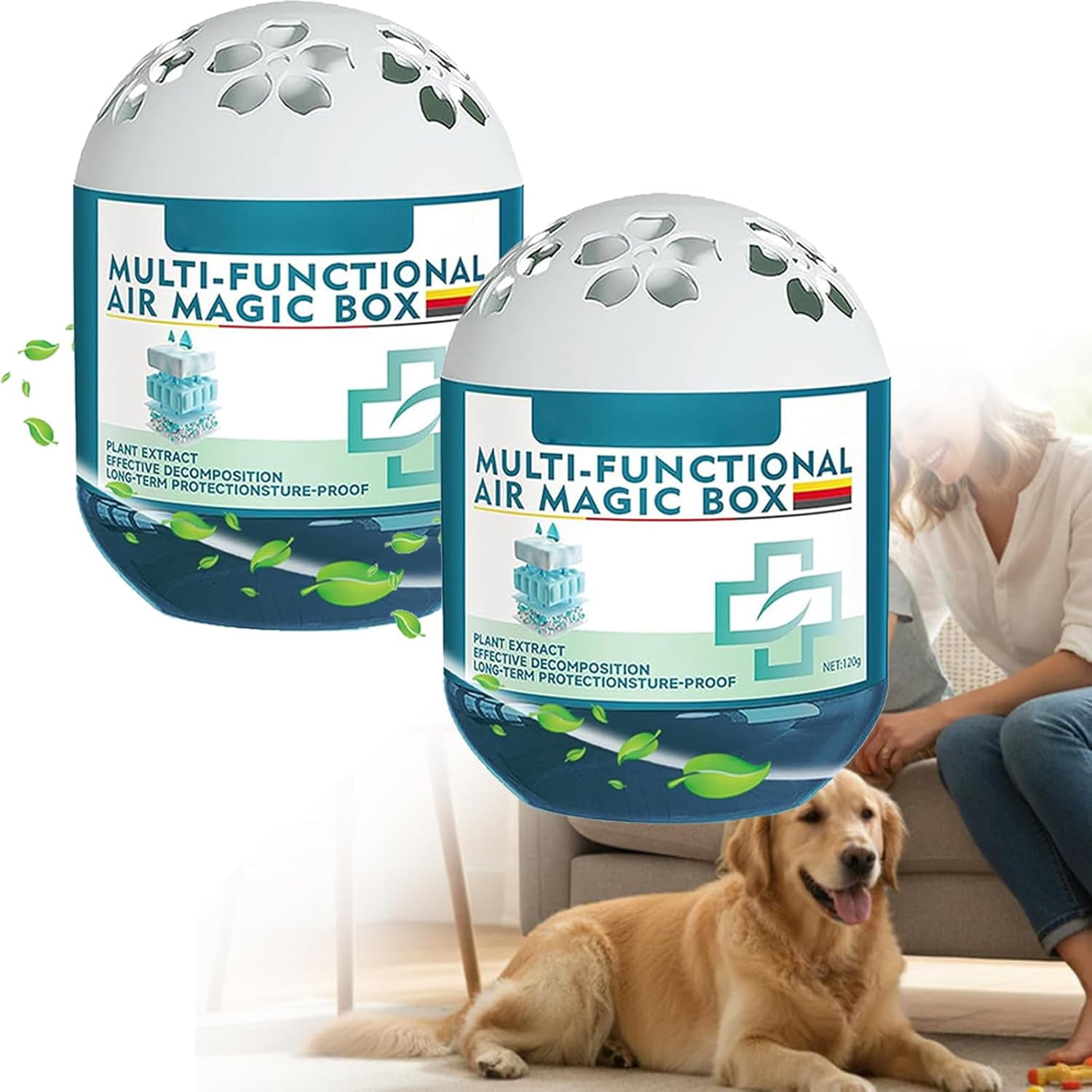 Air Magic Box - Indoor Air Purification Dust Removal Magic Box, Long ...