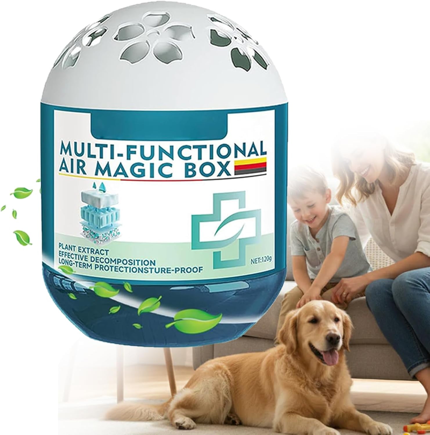 Air Magic Box - Indoor Air Purification Dust Removal Magic Box, Long ...