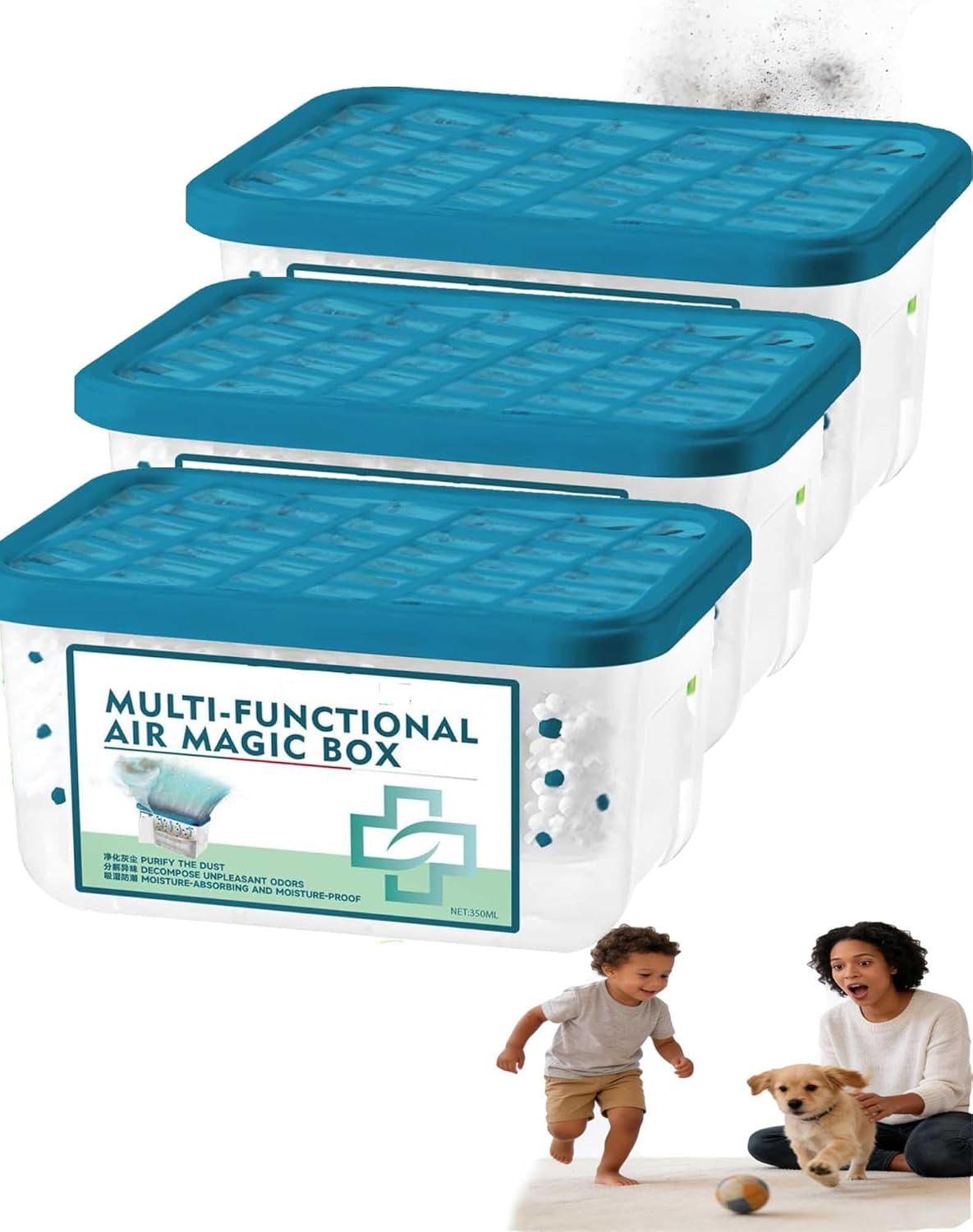Air Magic Box - Indoor Air Purification Dust Removal Magic Box, Multi ...