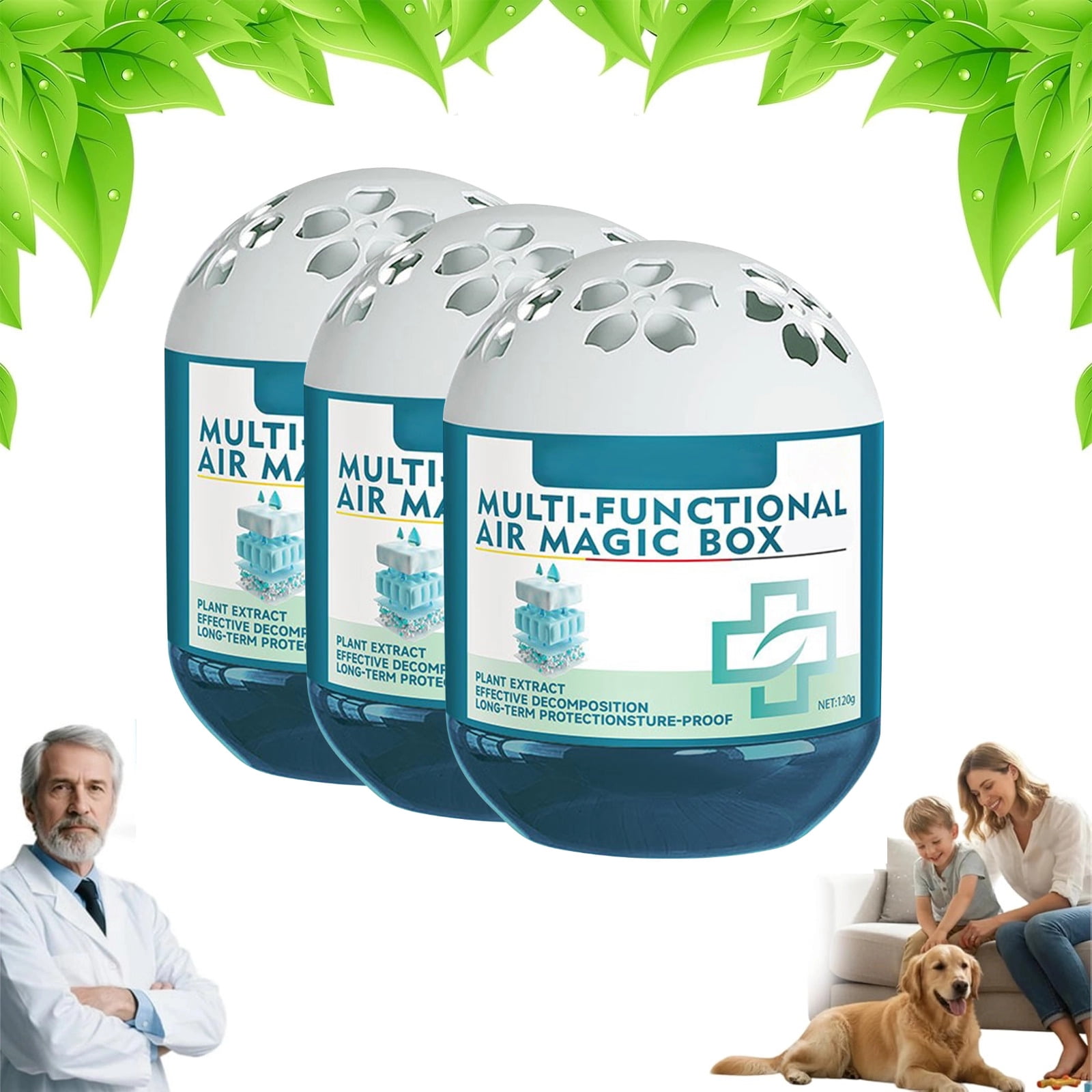 Air Magic Box - Indoor Air Purification Dust Removal Magic Box, Multi ...